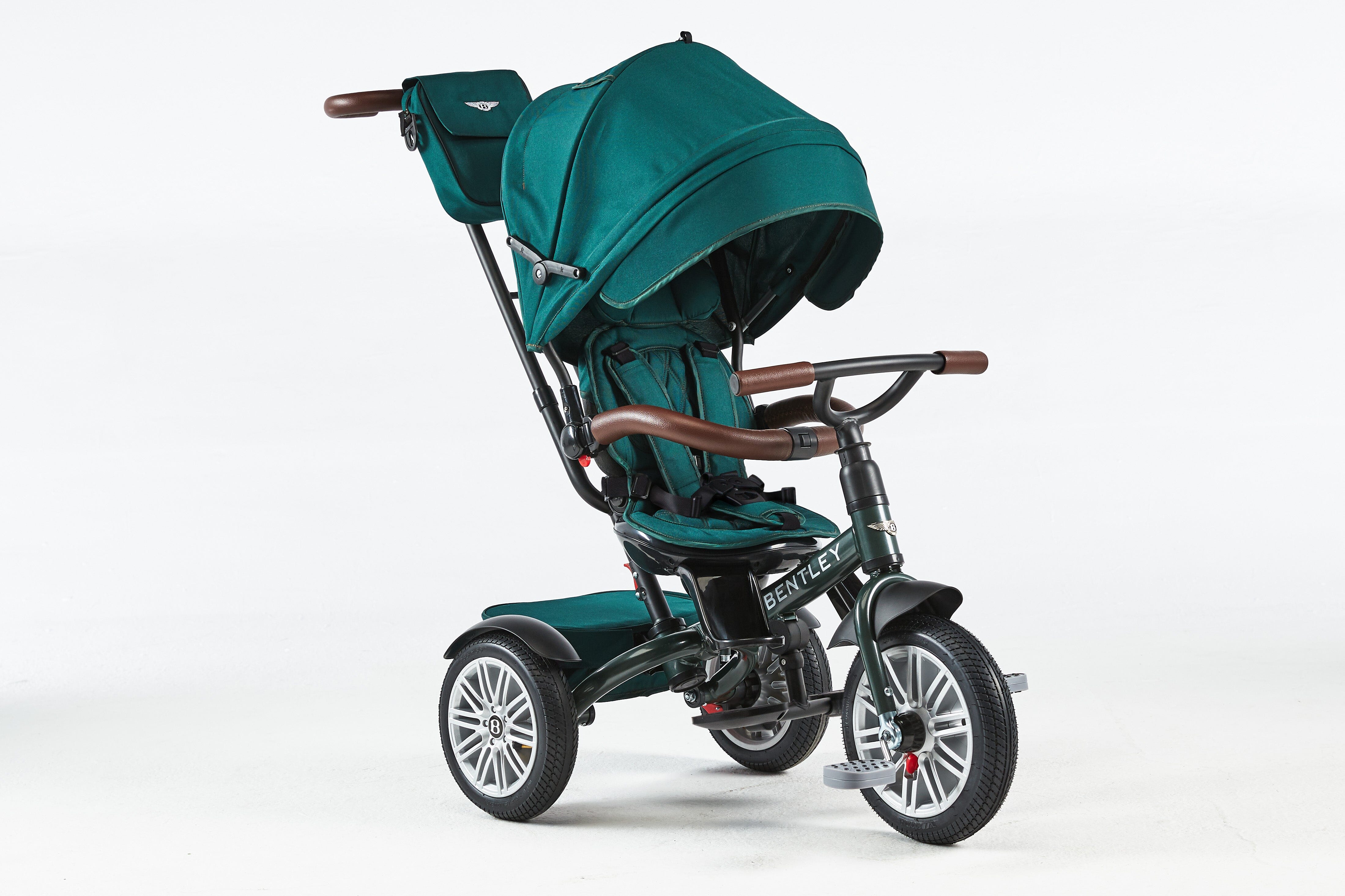 Bentley 6 in 1 Trike in British Racing Green Stylish and Safe Trike Mini Bee